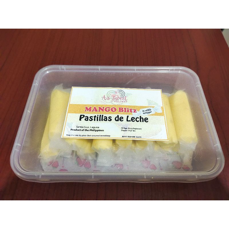 pastillas de leche in tub (edible wrap) | Shopee Philippines