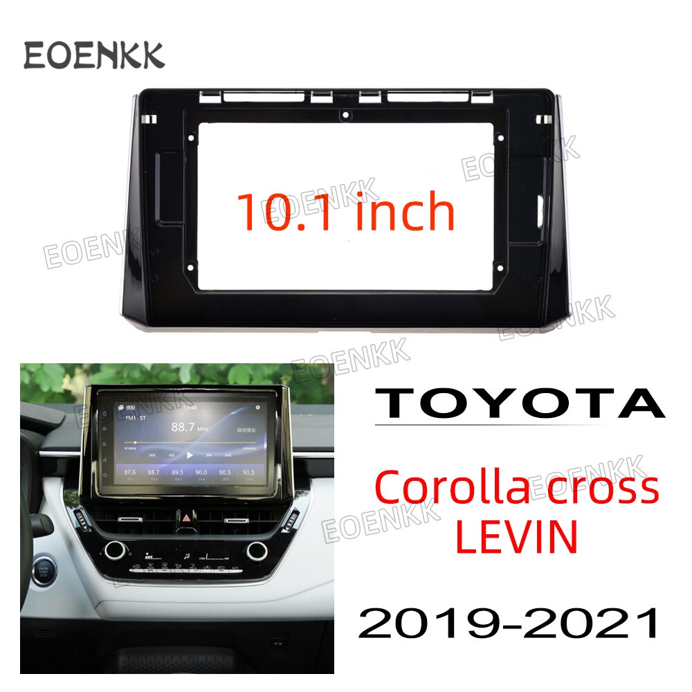 Honxun 2din stereo panel dash board fit for TOYOTA Corolla cross G ...