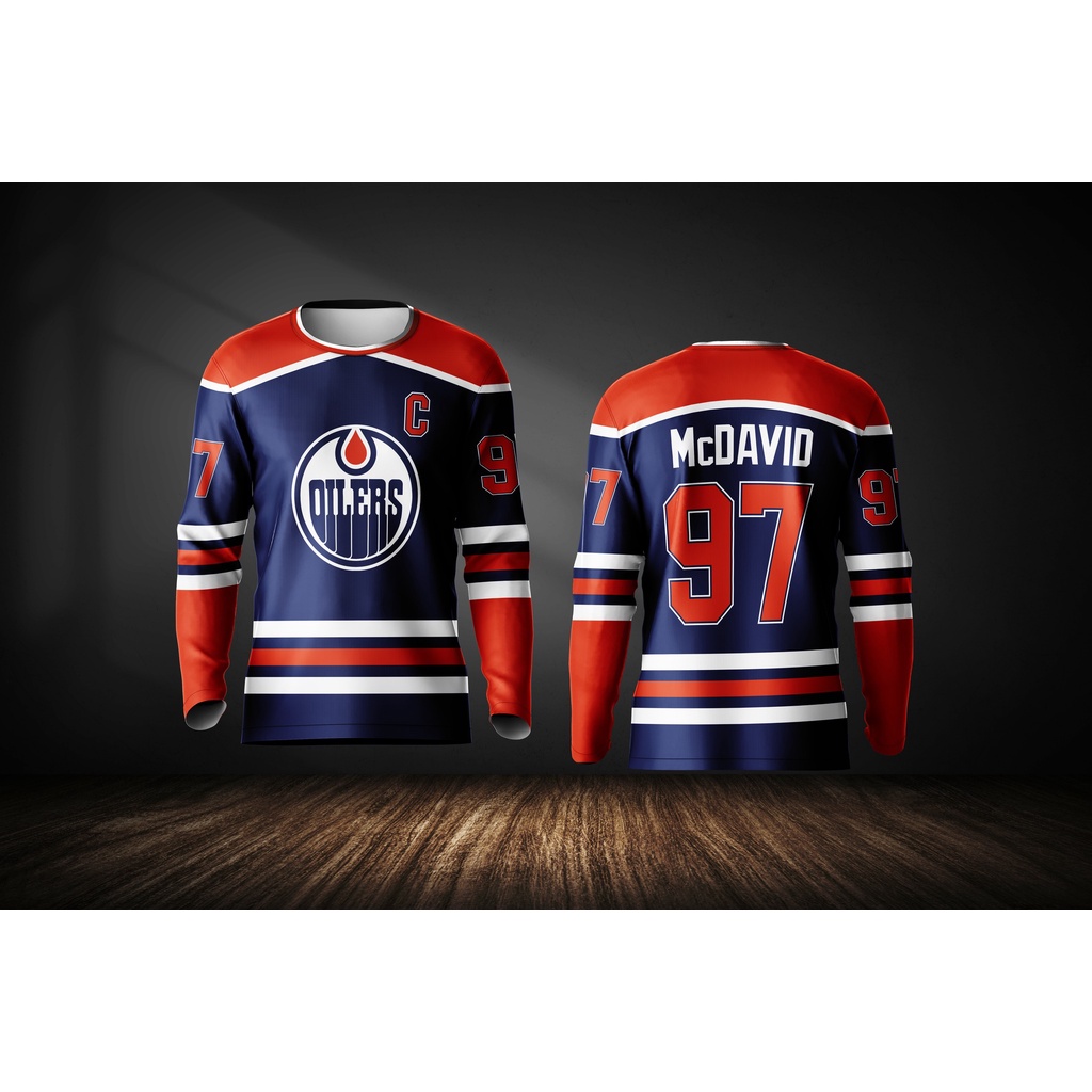 OILERS HOME JERSEY 2022 ( McDAVID #97 ) | Shopee Philippines