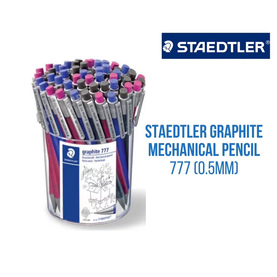 Staedtler Graphite Mechanical Pencil 777 0.5mm Sold Per Piece | Shopee ...