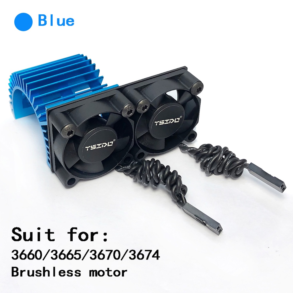 ANGGREK RC Motor Cooling Fans, Lightweight RC Motor Cooling Fan Set For