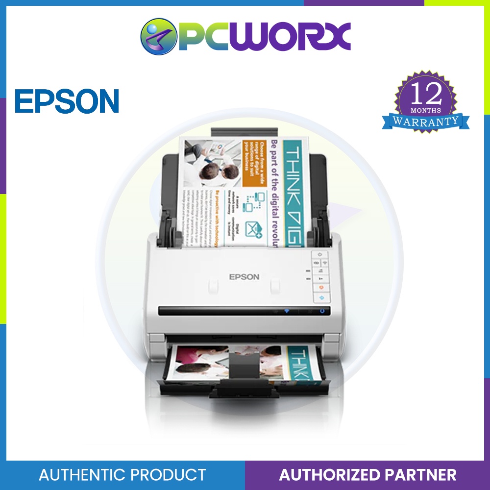 Epson WorkForce DS-410 A4 Duplex Sheet-fed Document Scanner | Shopee ...