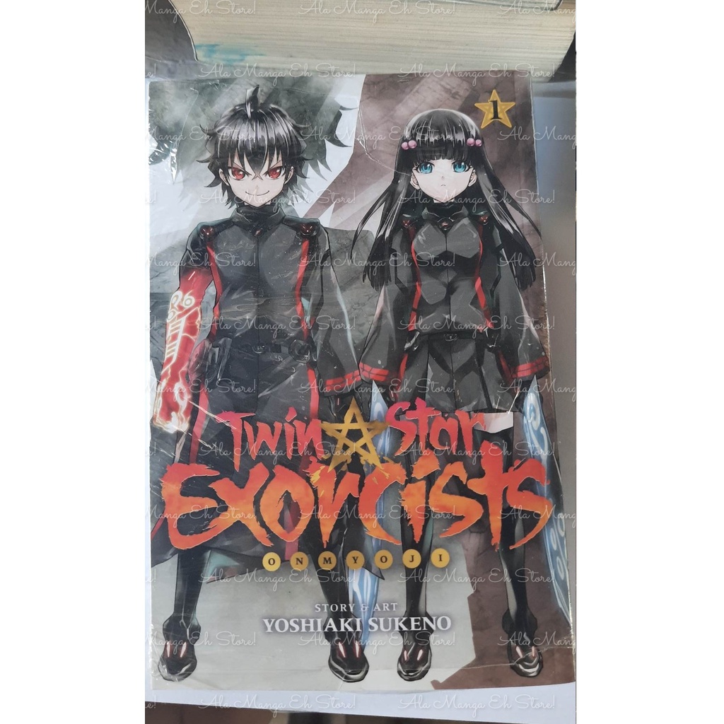 Twin Star Exorcists Vol. 1 Manga by Yoshiaki Sukeno, Viz Media, English, New | Shopee Philippines