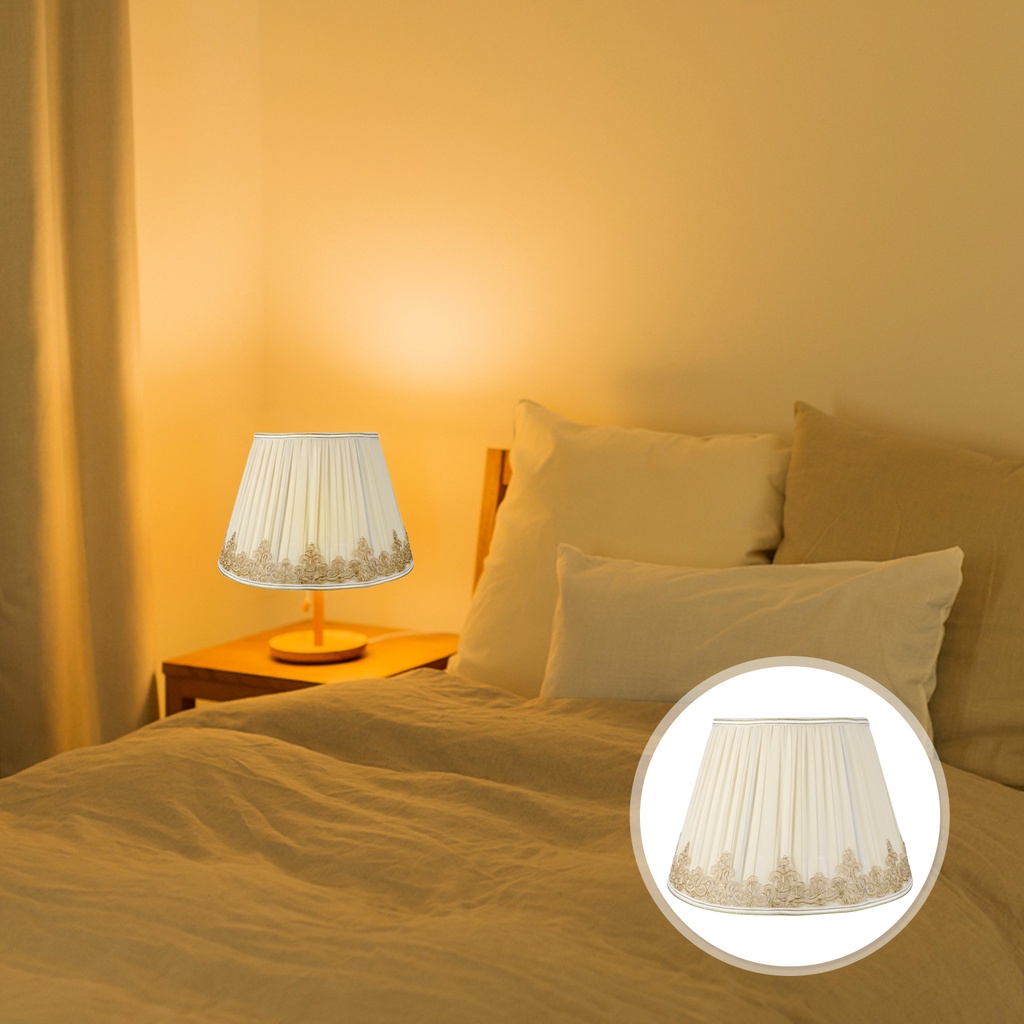 [READY STOCK] LAI 1pc Light Shade Table Lamp Shade Clip On Lampshade ...
