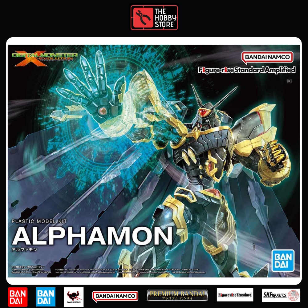 Bandai Figure-Rise Standard Amplified Alphamon | Shopee Philippines