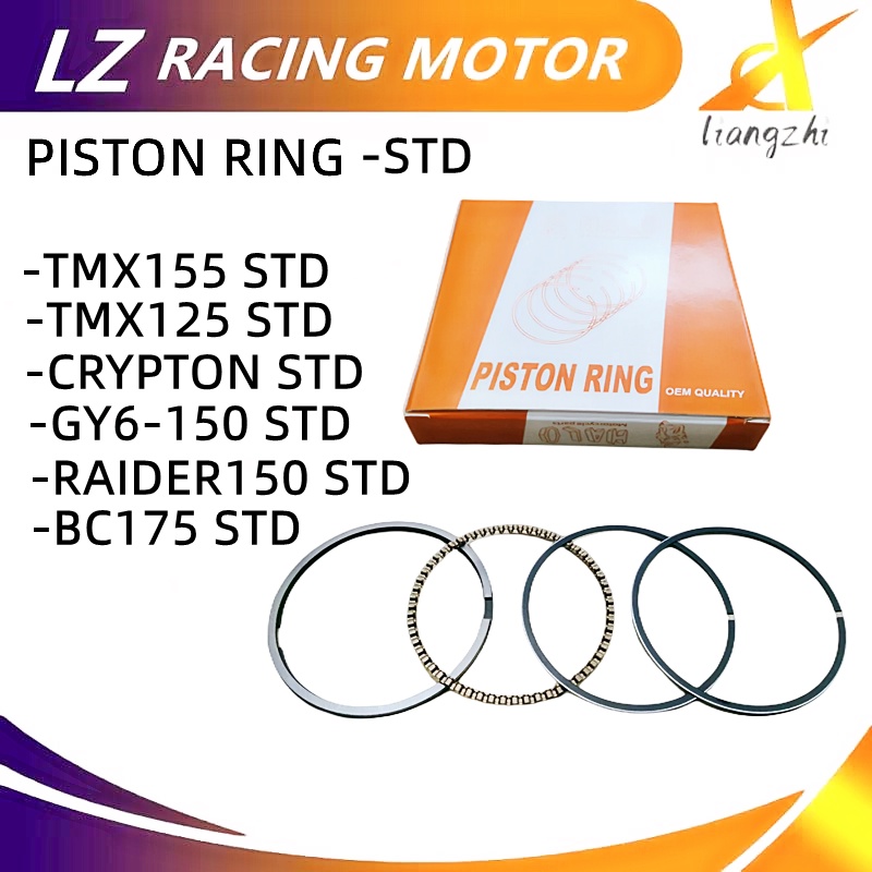 MOTORCYCLE PARTS PISTON ORING KIT STD FOR TMX155/RAIDER150/GY6150/TMX ...