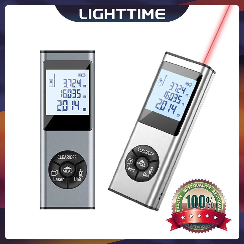 Laser Rangefinder Rechargeable Mini Handheld 40M/60M Digital Laser ...
