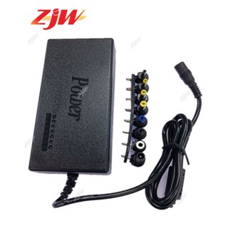 ZJW 96W Universal Power Supply Charger 8 Tips For PC Laptop AC/DC Power ...