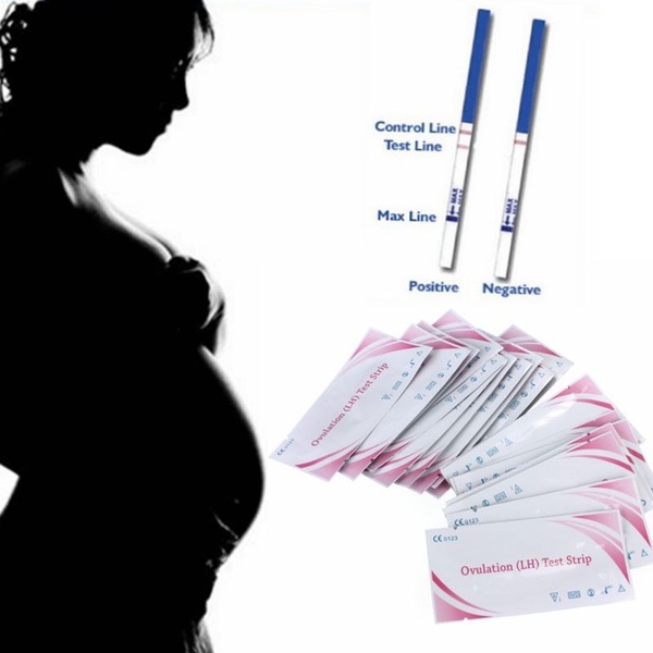 20pcs Urine Ovulation (LH ) Fertility Test Strip Stick Monitor FP Chart ...