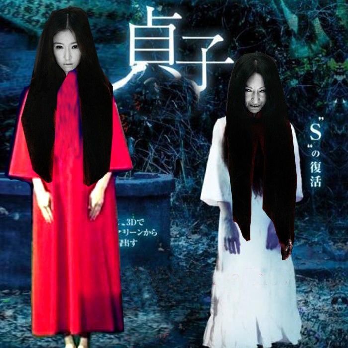 Ready Stock Hot Sale Halloween Ghost Clothes Adult Performance Playing ...