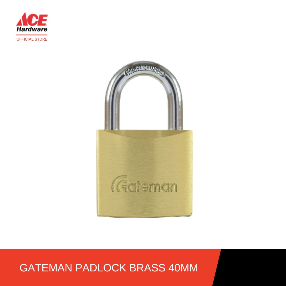 Gateman Brass Padlock 40MM | Shopee Philippines