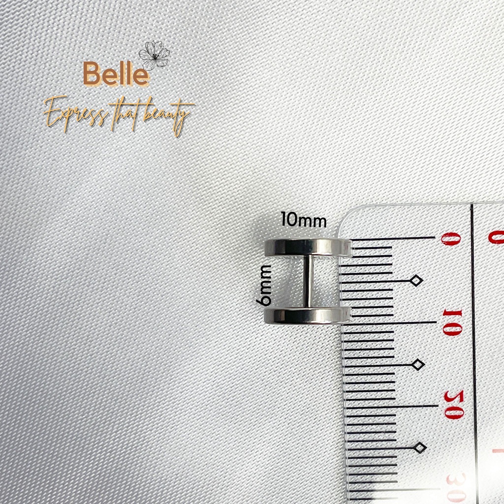 (Sold per piece) Stainless Steel Hypoallergenic Body Piercing De Roscas ...