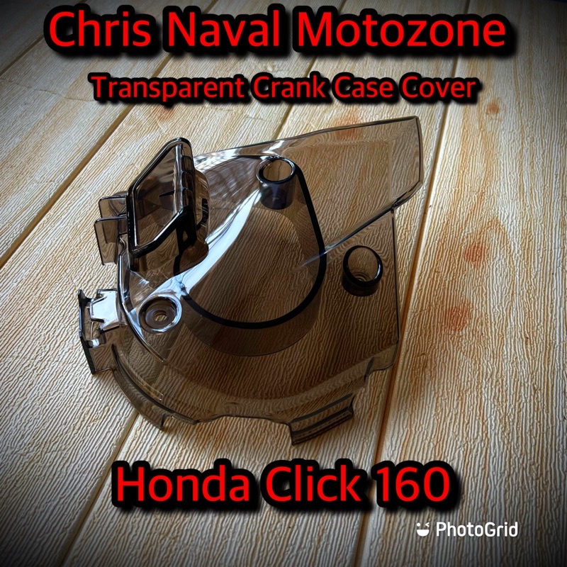 New Honda Airblade 160/ Honda Click 160 Smoked Transparent CVT Cover ...