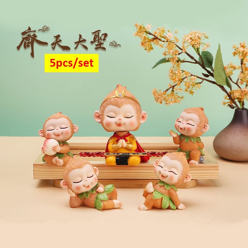 Monkey God Monkey King Sun Wukong (5pcs/set) Monkey God Monkey God ...