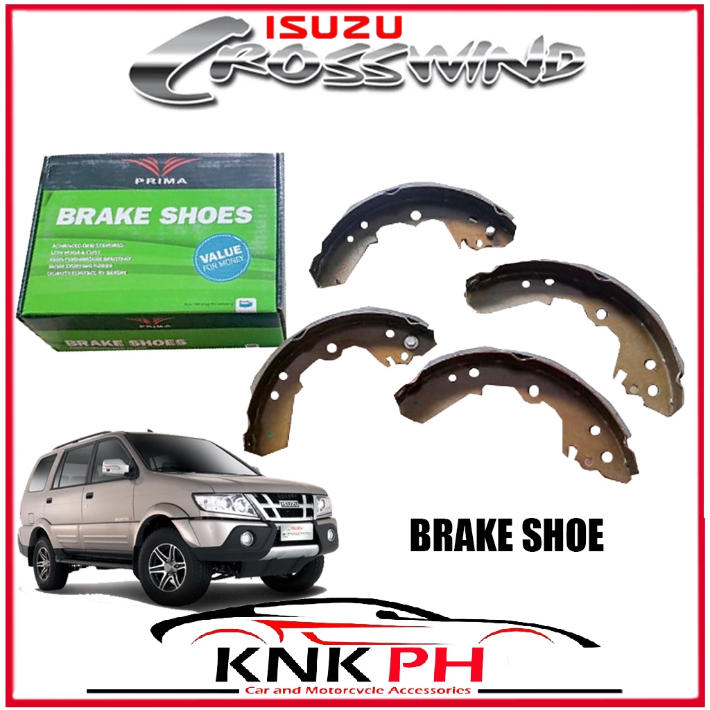 ISUZU HI-LANDER CROSSWIND REAR BRAKE SHOE ORIGINAL PRIMA BENDIX BRAKE ...