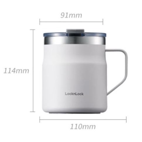 LocknLock Metro Mug Premium 18/8 Stainless Steel Double Wall Insulated ...