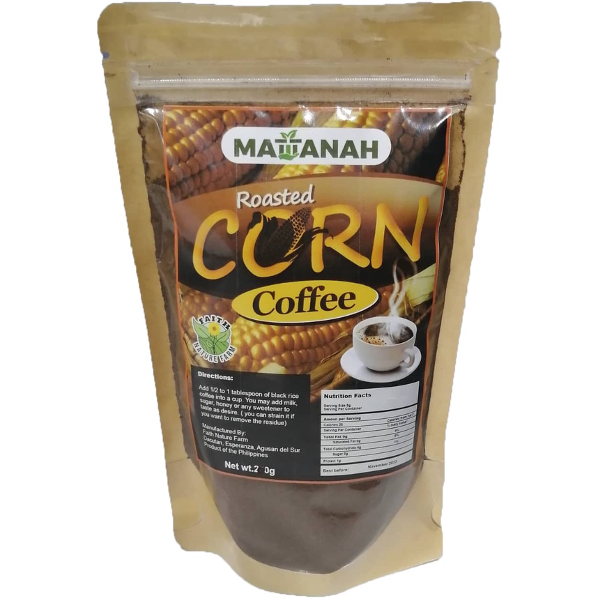 Roasted Corn Coffee Mattanah (200 grams) | Shopee Philippines