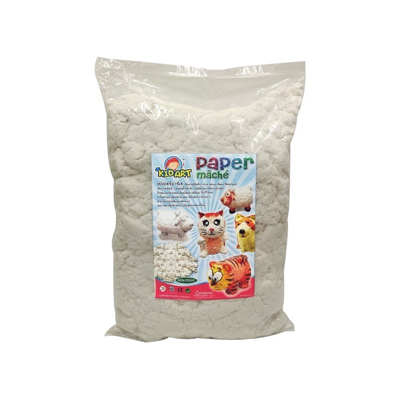 Kidart Paper Machet (Pulp) 500g Mache 500g./Pc.(PMM500) | Shopee ...