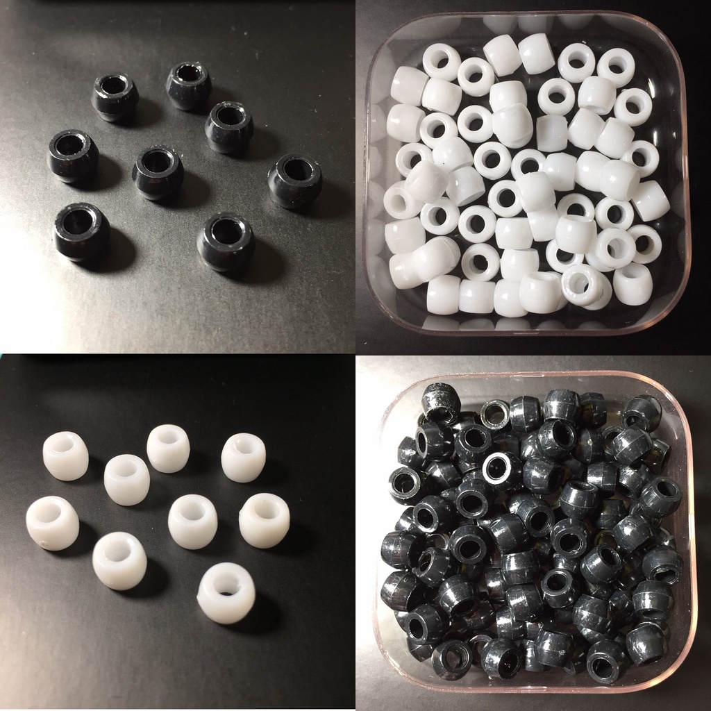 50 pcs 8mm DIY Beads Tube Spacer bead Charm | Shopee Philippines