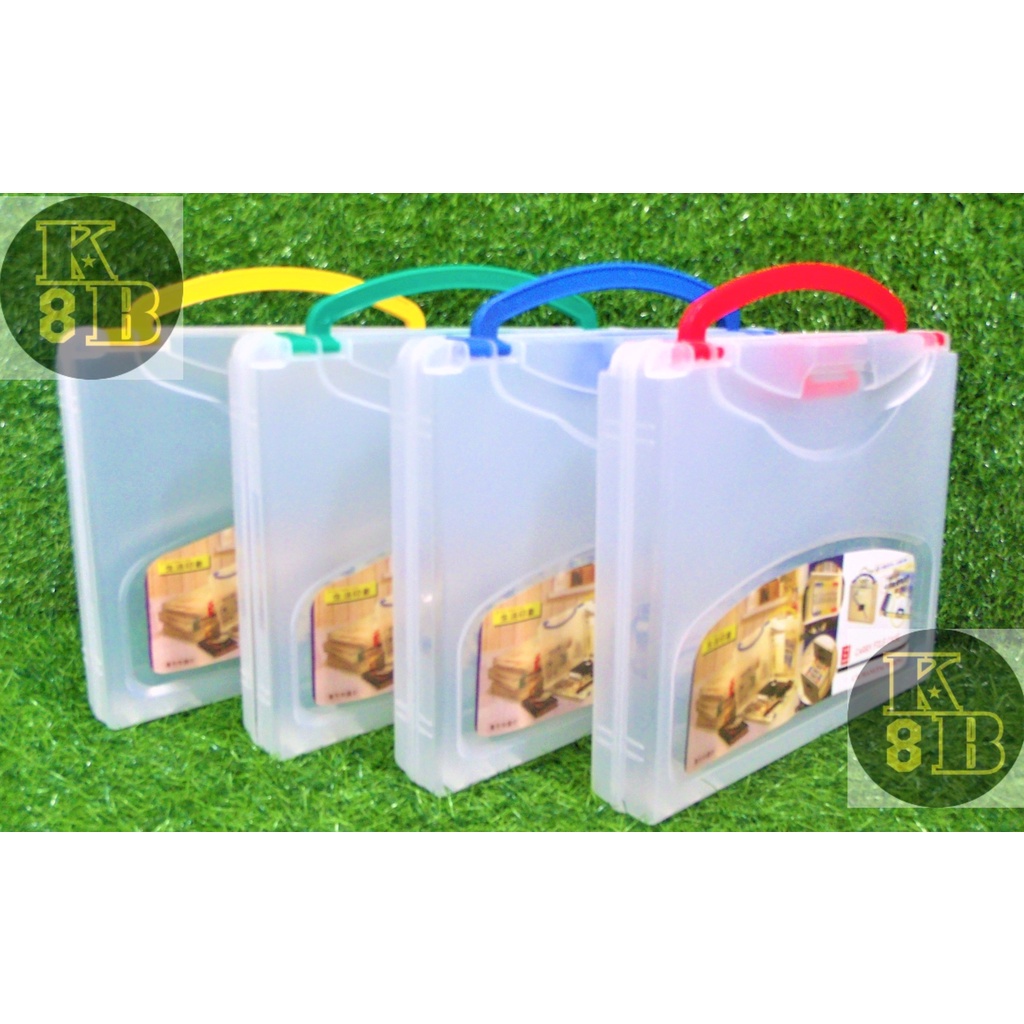 #8900 Carry File Case (Transparent) (Small & Large ) | Shopee Philippines
