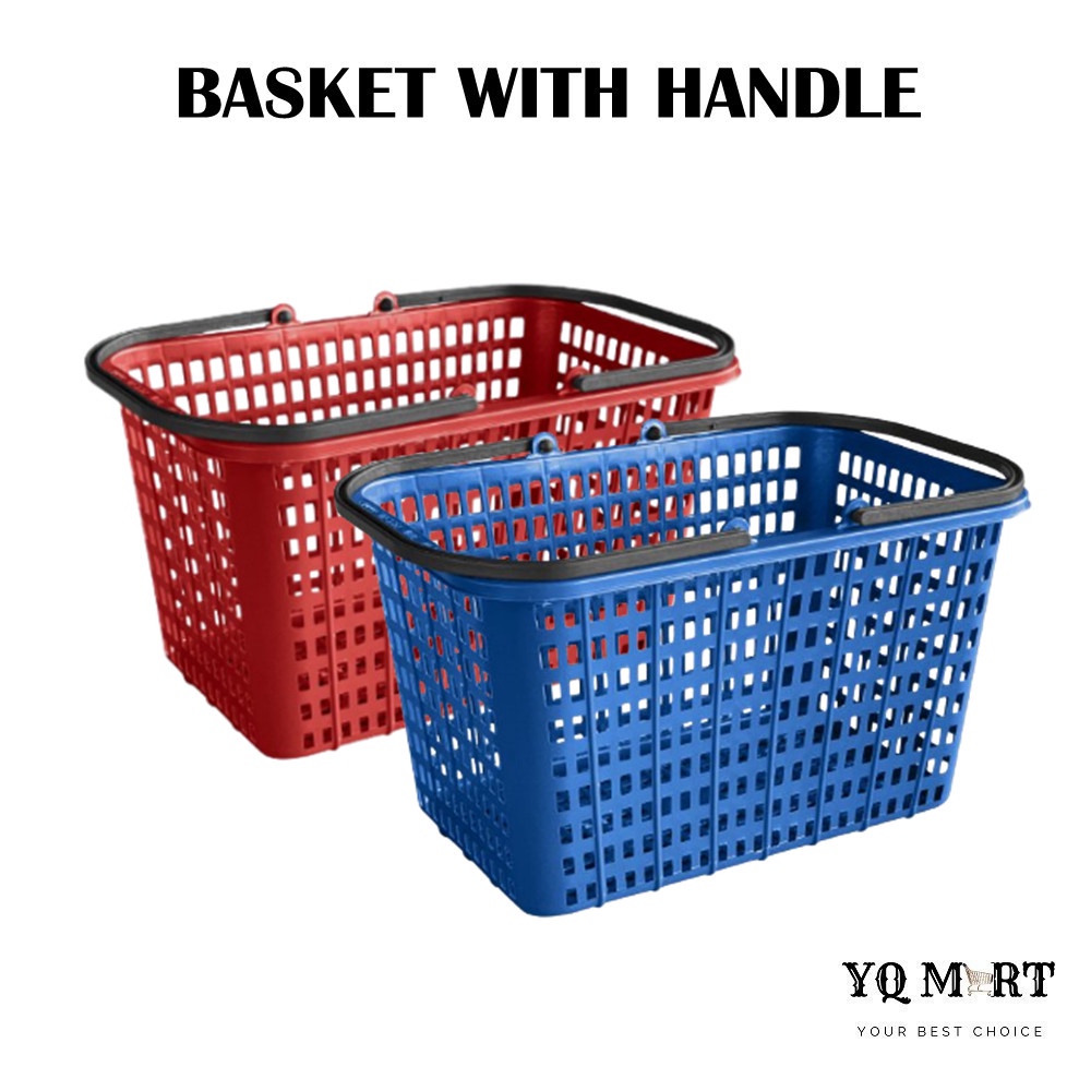Basket With Handle/Grocery Shopping Basket/Bakul Kecil | Shopee Philippines
