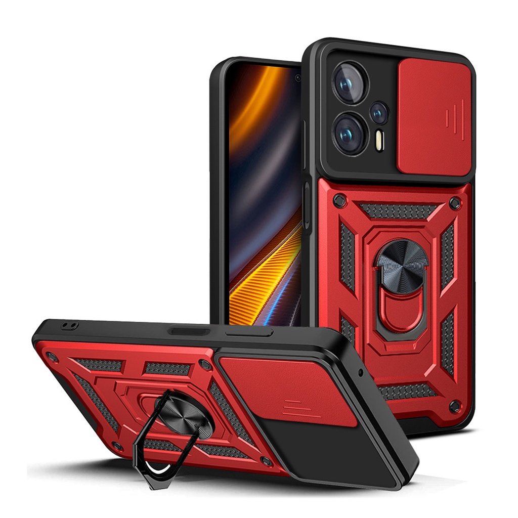Lens Protection Armor Shockproof Case POCO X4 GT F4 F3 M4 Pro 5G 4G X3 ...