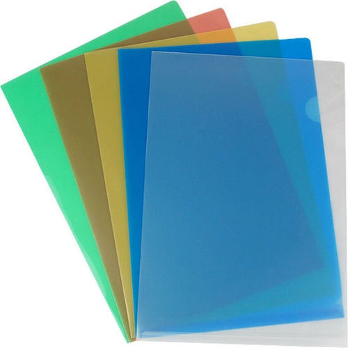 Folder L type Plastic Clear 12Pieces A4, LONG | Shopee Philippines