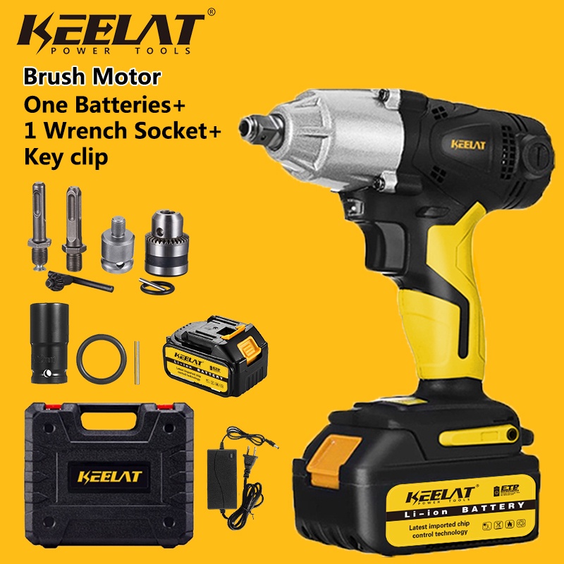 KEELAT Orig KID005 3 in 1 Power Tools Impact Wrench Cordless Drive ...
