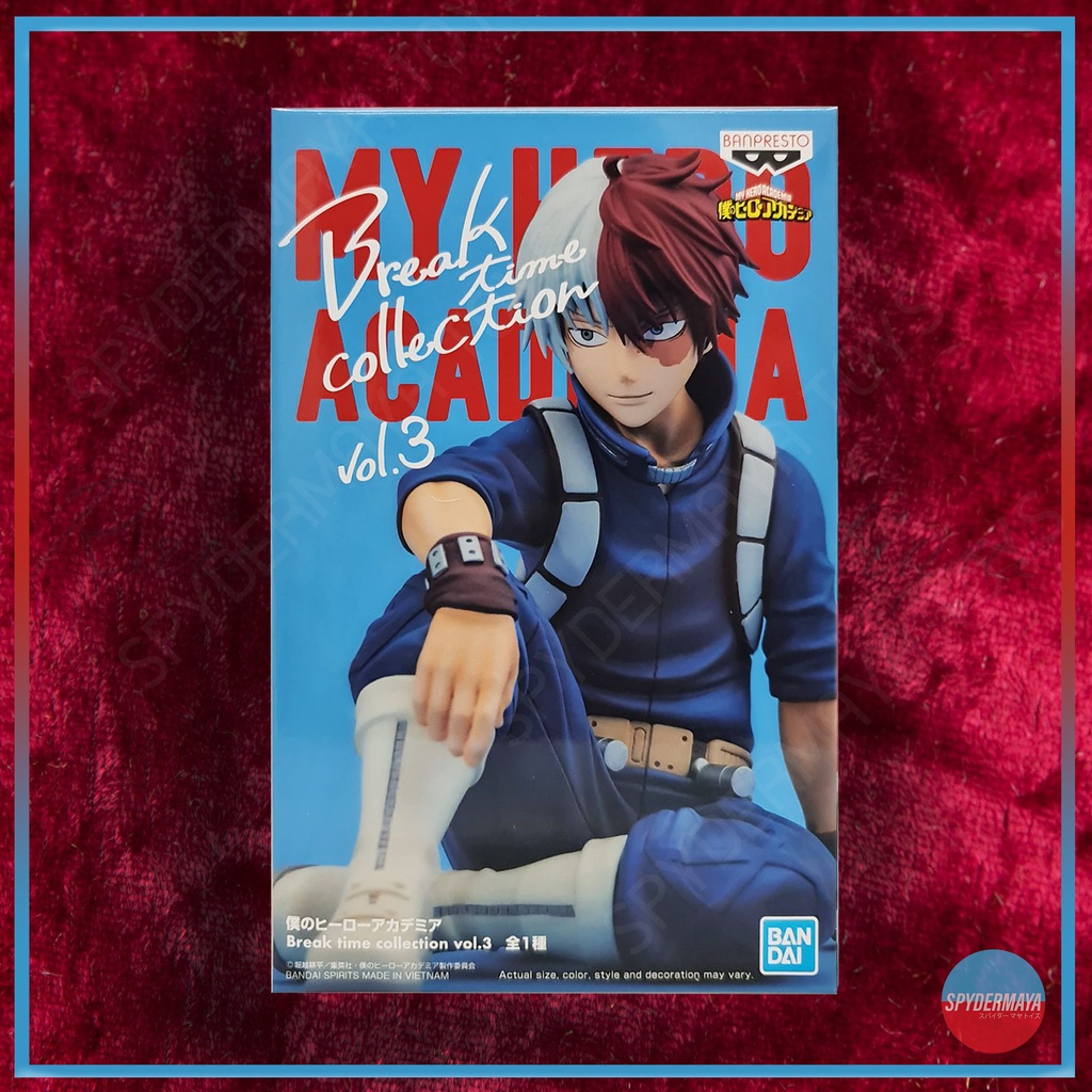 BANPRESTO Figure-Shoto Todoroki MY HERO ACADEMIA BREAK TIME COLLECTION ...