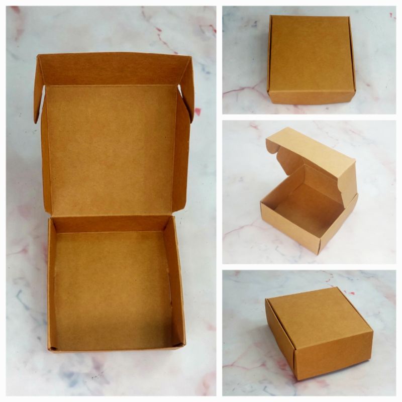 Small Brown Packaging Kraft Gift Boxes | Shopee Philippines