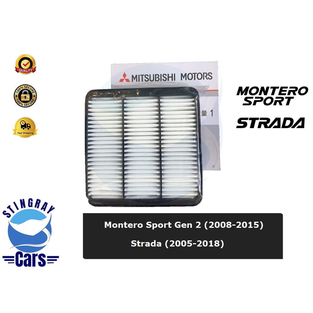 Engine Air Filter for Montero Gen2 (2008-2015), Mitsubishi Strada Gen4 ...
