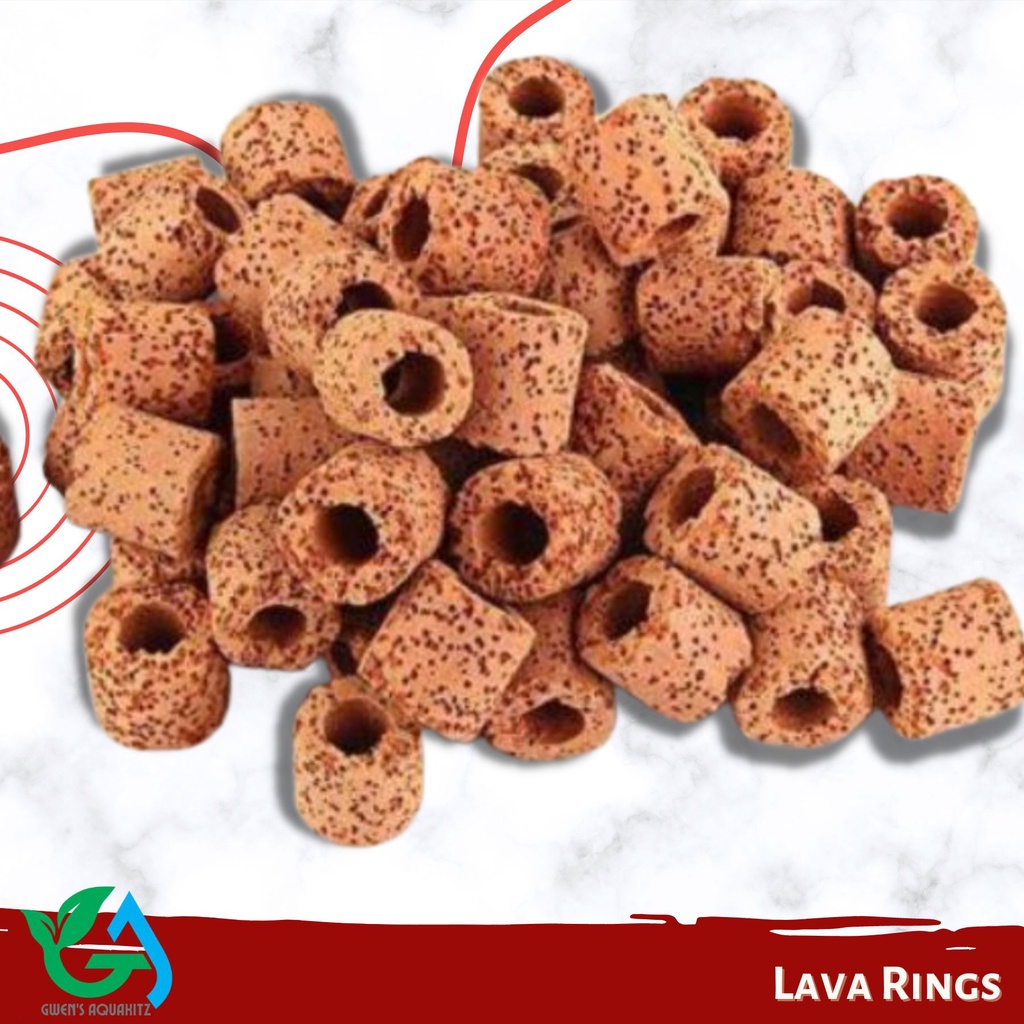 Filter Media for Aquarium[Ceramic, Lava, Porous Rings, Baki Roll, Bacteria Balls, Lava Bits ...