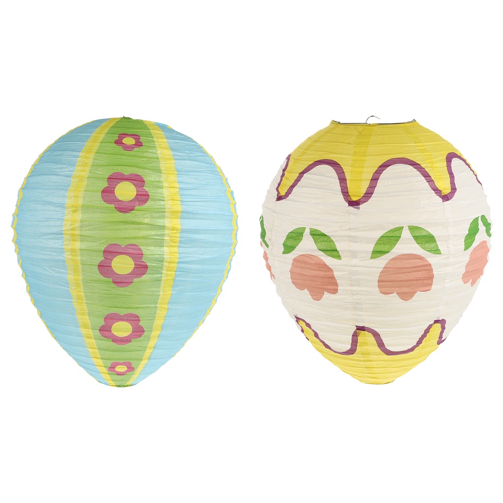 [READY STOCK] Egg Shaped Lantern Easter Party Supplies DIY Lanterns ...