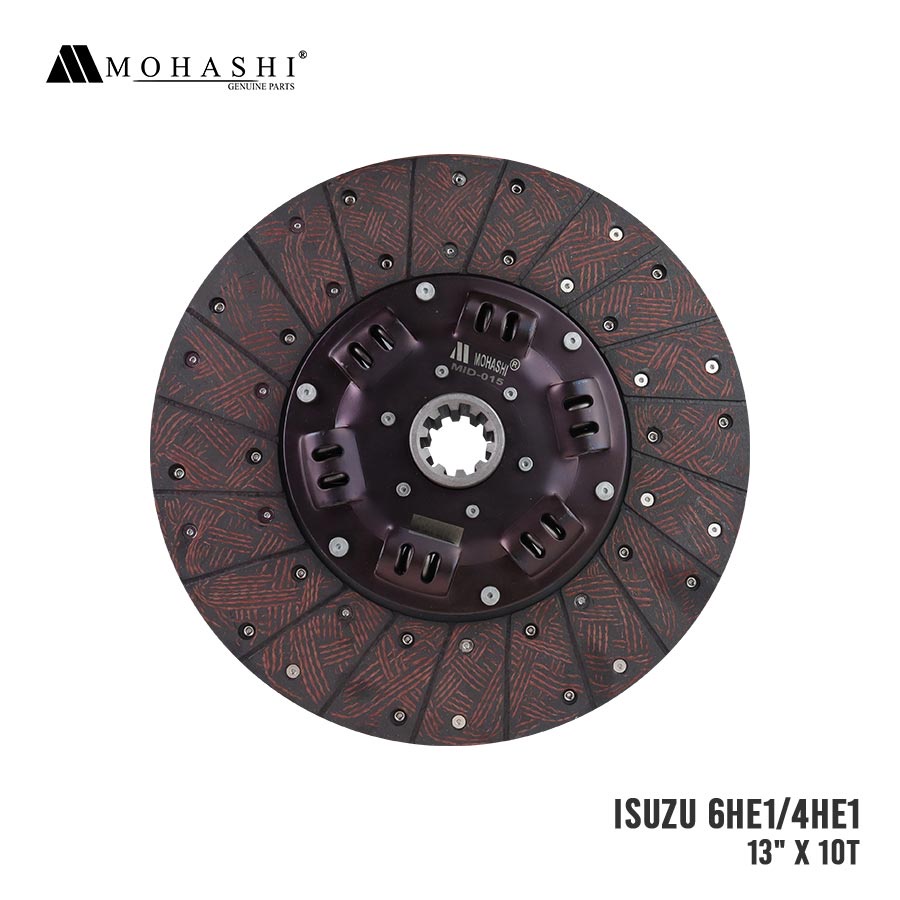 ISUZU 6HE1 / 4HE1 13" X 10T MOHASHI CLUTCH DISC (1PC) | Shopee Philippines