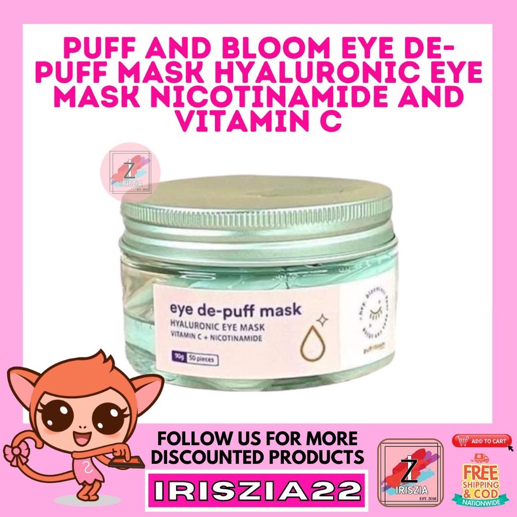 [ONHAND] Puff and Bloom Eye De-Puff Mask Hyaluronic Eye Mask ...