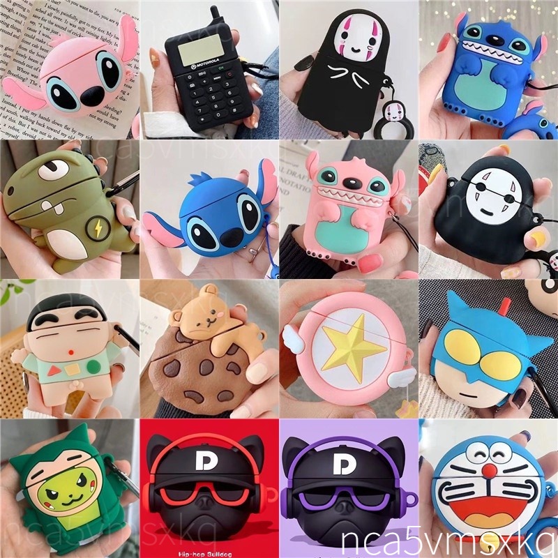 Soft Silicone Earbuds Protector Case for Airpods 1 2 Air Pods 1/2 ...