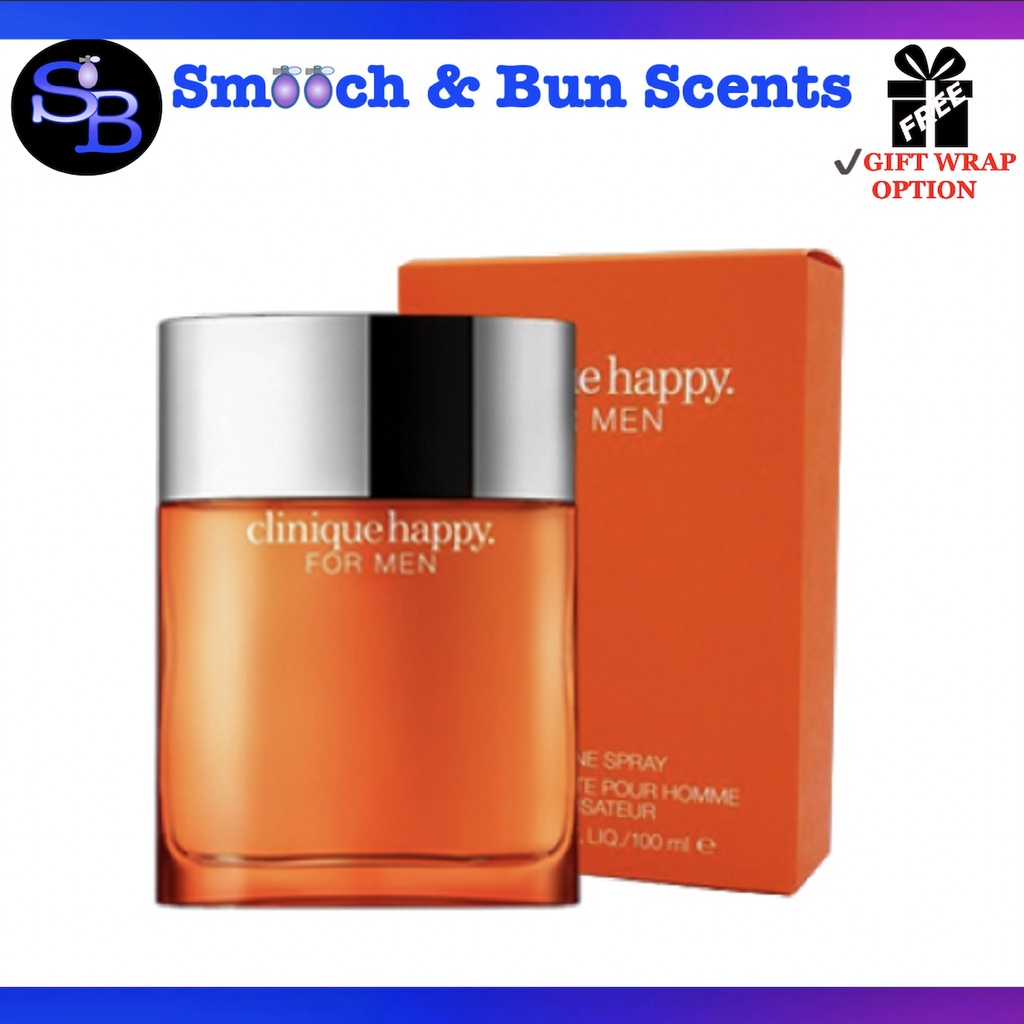 Clinique Happy Men 100ml EDT (Eau de Toilette) Authentic Perfume from ...