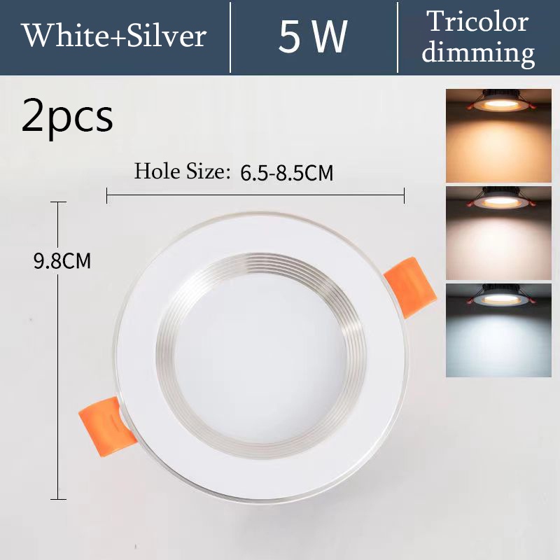 Downlight led Ceiling Light Recessed Spotlight Pin Light | Shopee ...