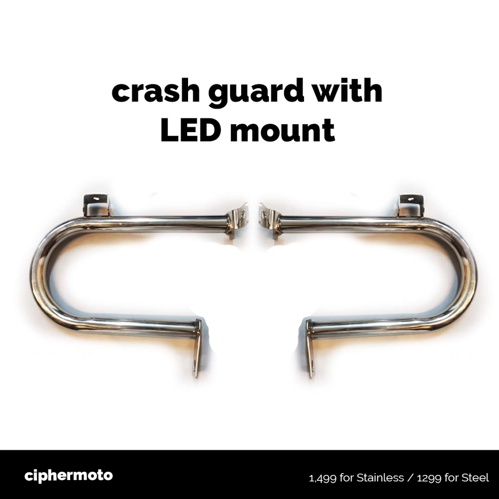 Keeway CR152 - Crash Guard with MDL Mount | Shopee Philippines