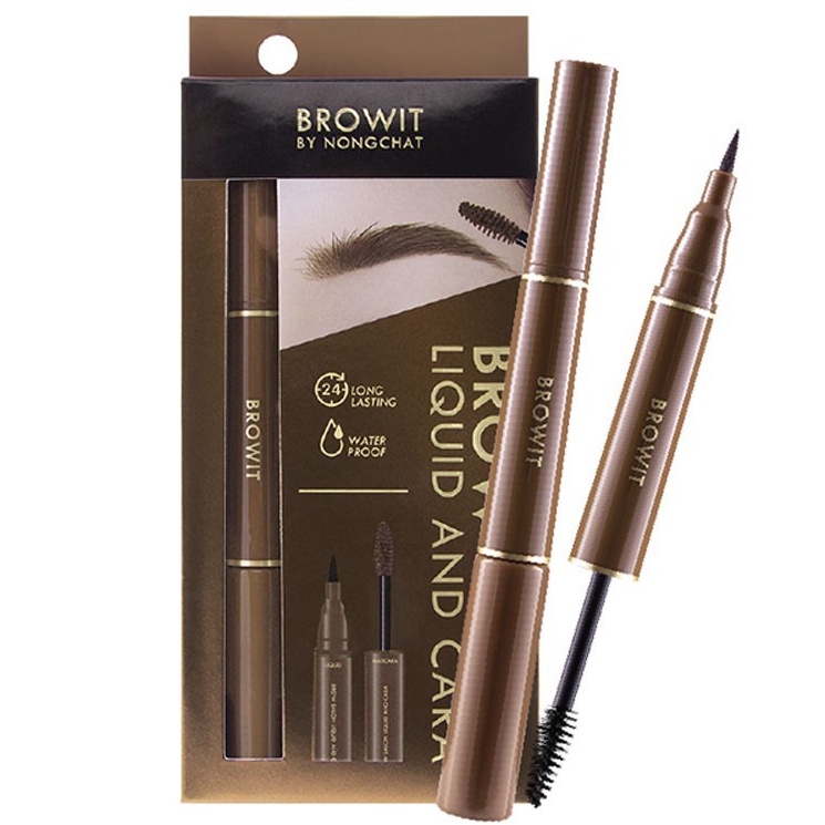 Browit by NongChat Brow Salon Liquid and Cara A Waterproof Long-Lasting ...