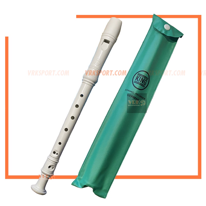 KING Flute Recoder Three Quarter Duckbill Soprano Recorder (GERMAN ...