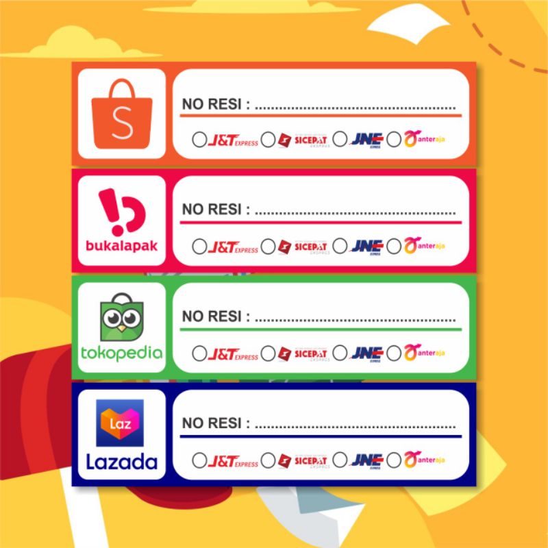 Sticker Delivery Receipt Sticker | Shopee Philippines
