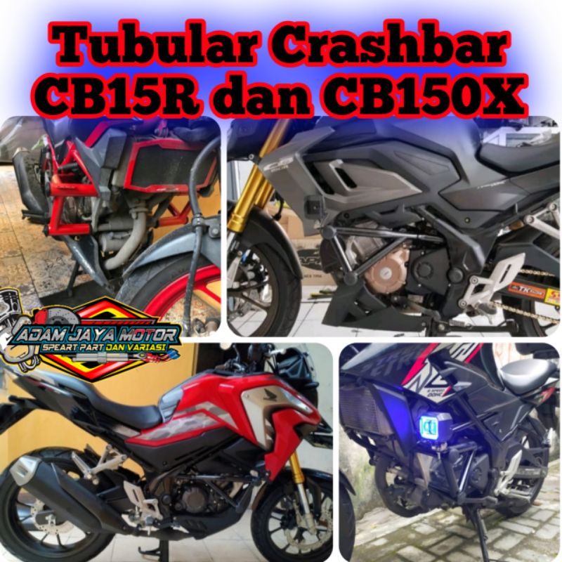 Tubular Crashbar body protector for New CB150R and CB150X | Shopee ...