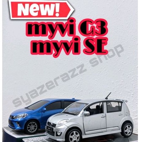 Perodua Myvi Mini Toys Merchandise -Myvi Hotwheels - Myvi Diecast ...