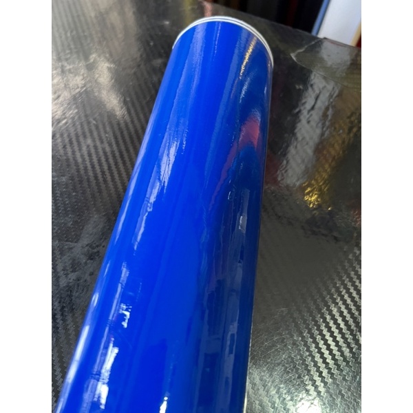 Glossy Blue Vinyl Wrap Sticker for motorcycles/cars/bikes | Shopee ...