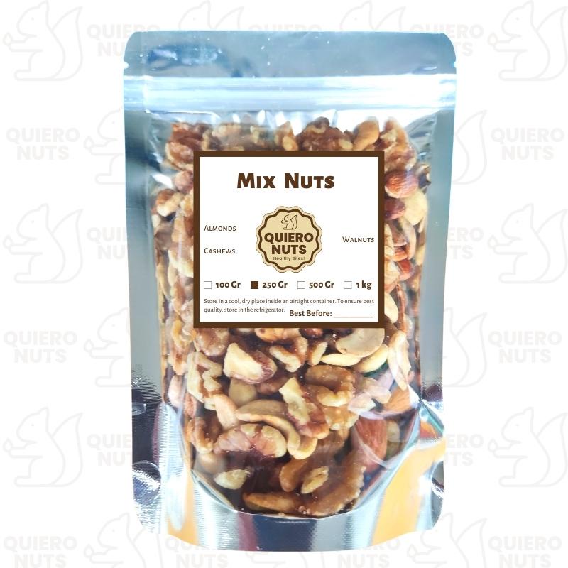 Mix Nuts (Almonds, Walnuts and Cashew 33,3% each) | Shopee Philippines