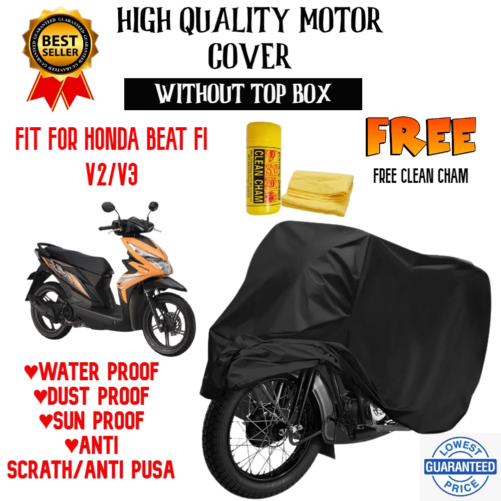 TP Motor Cover For HONDA BEAT FI V2/V3 | Water Proof Cover With Free ...