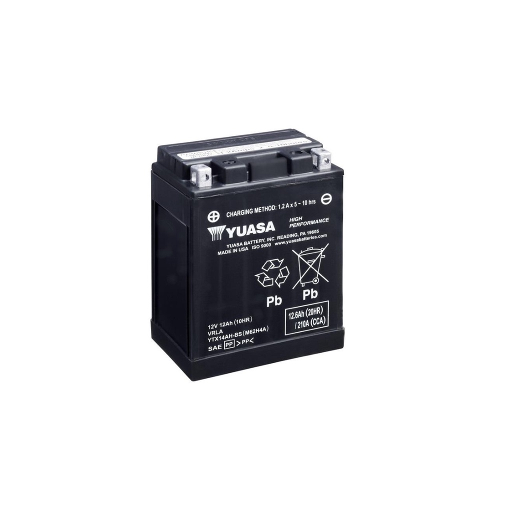 Yuasa YTX14AH-BS Motorcycle Battery (USA) | Shopee Philippines