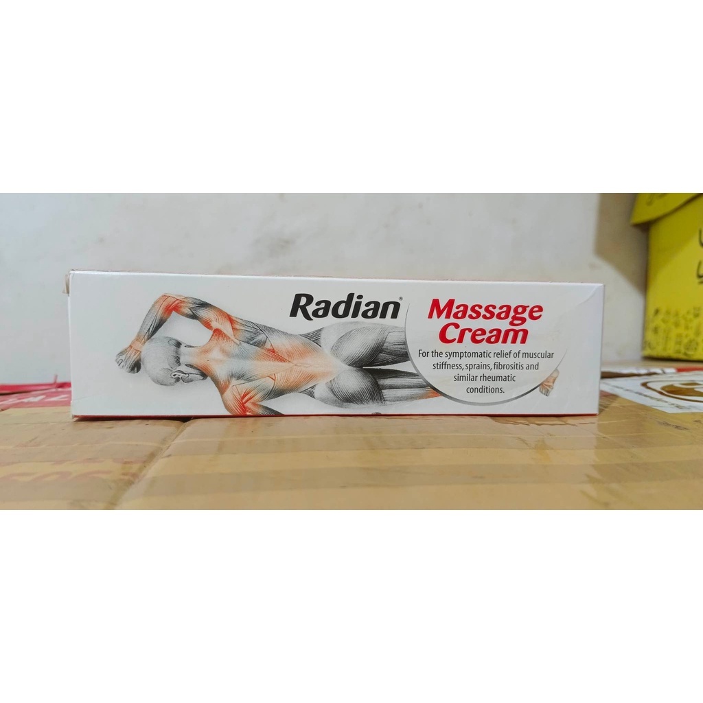 Radian Massage Cream 100g Exp Aug 2025 Shopee Philippines