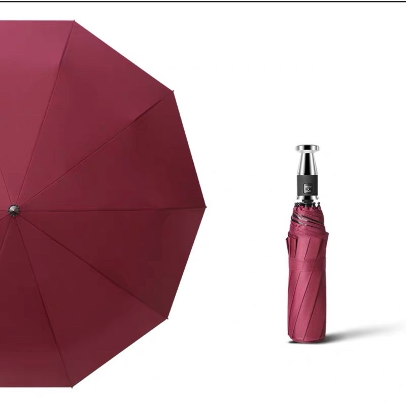 10ribs automatic umbrella with uv/sun protection wind proof | Shopee ...